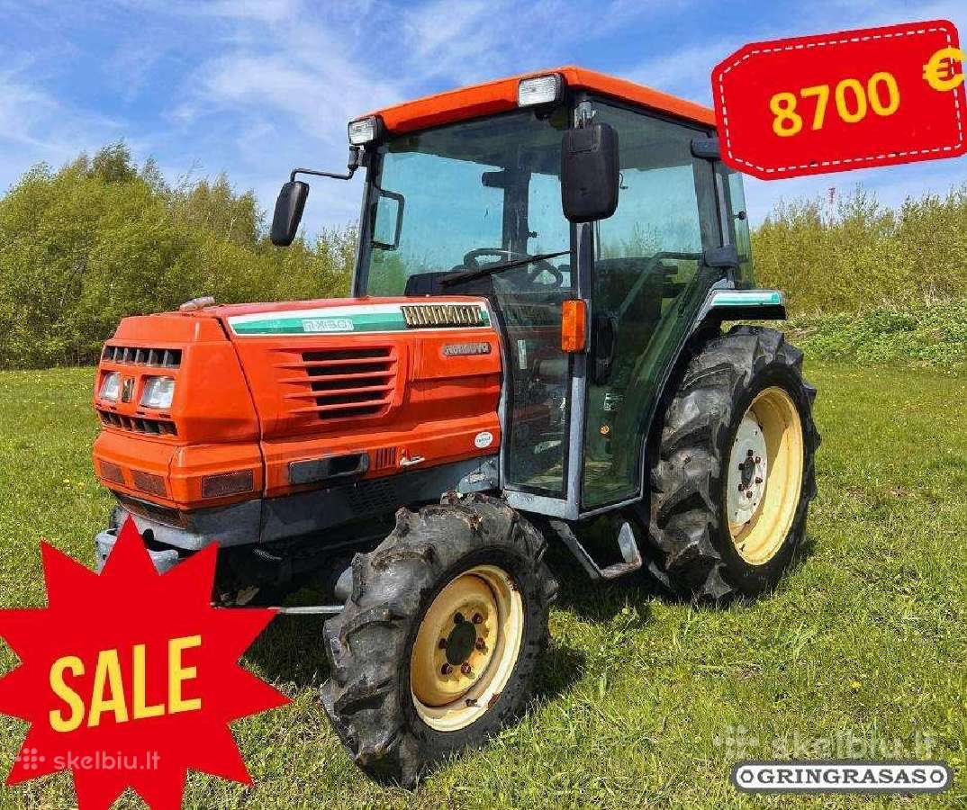 Hinomoto Nx301 mini traktorius - Skelbiu.lt