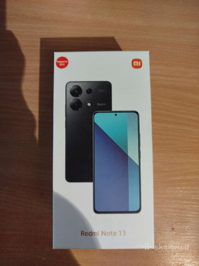 Xiaomi redmi note 13 6ram 128gb - Skelbiu.lt
