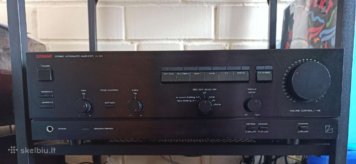 Parduodamas Luxman Lv-101 integruotas stiprintuvas - Skelbiu.lt