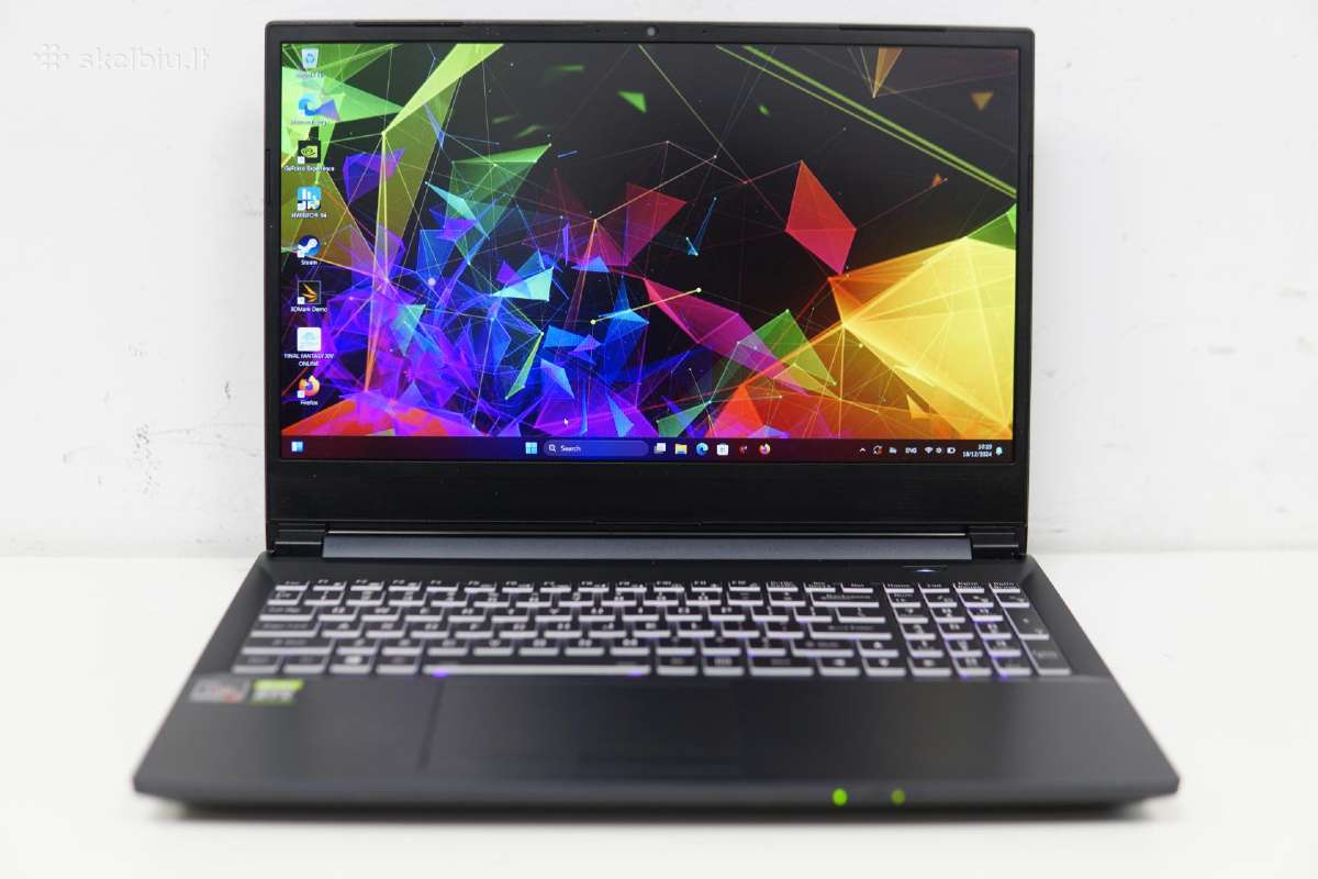 Clevo Nh50 **r5-5600x Rtx 3070** - Skelbiu.lt