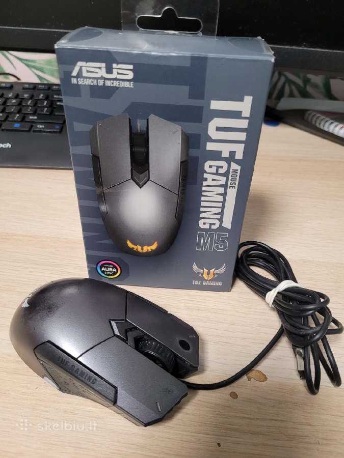 Asus M5 Tuf Gaming Pele - Skelbiu.lt