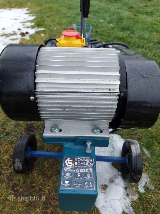 Konner Sohnen elektrinė vienfazė malkų skaldyklė - Skelbiu.lt