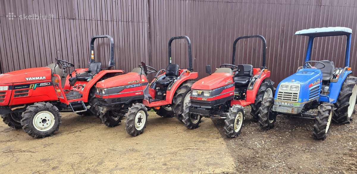 Japoniškas traktorius,yanmar,kubota,iseki,mitsubis - Skelbiu.lt