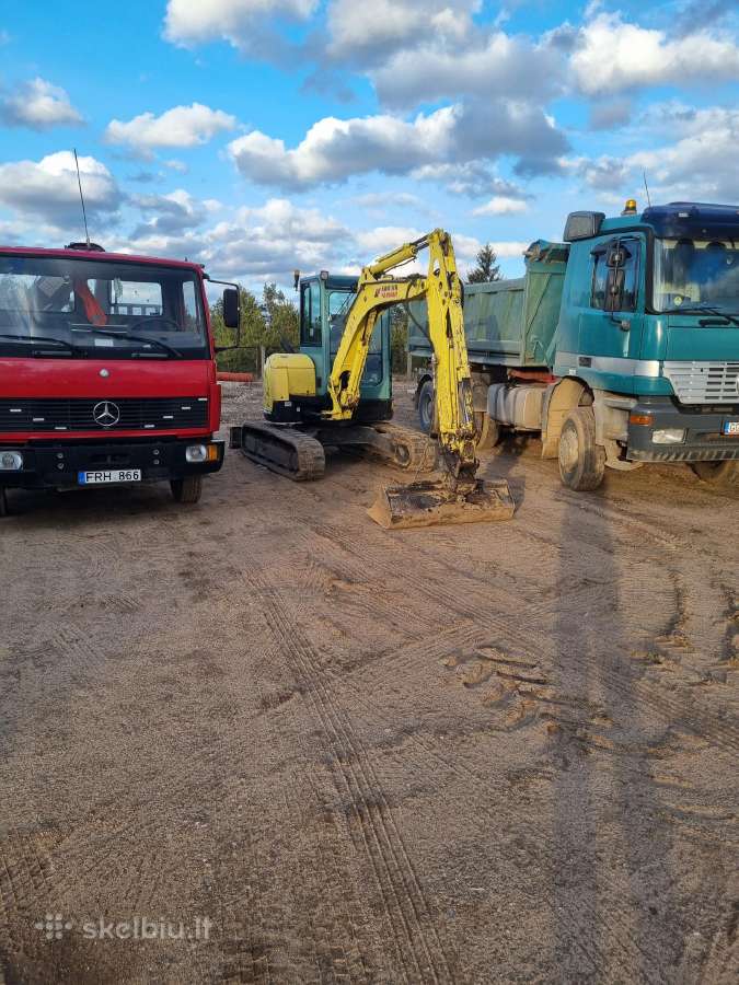 Molėtai Žvyras ir kt.tech.nuoma Valymo įrenginiai - Skelbiu.lt