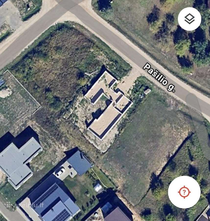 Parduodamas sklypas su pamatais - Skelbiu.lt