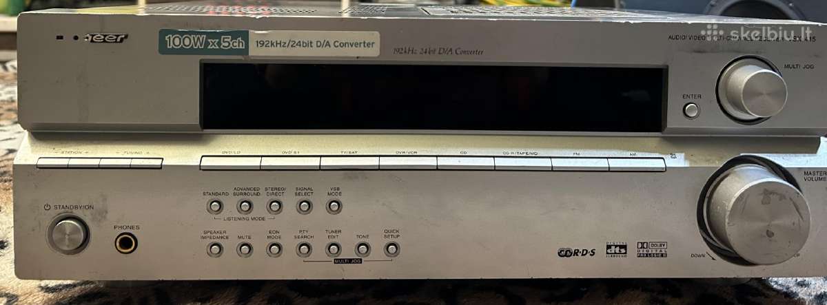 Pioneer Vsx-415-s stiprintuvas/resyveris - Skelbiu.lt