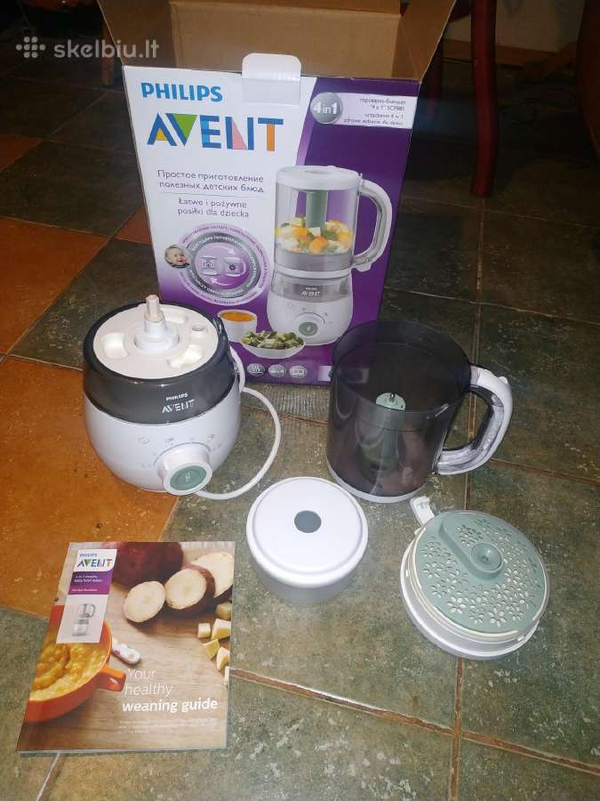 Philips Avent 4/1, garintuvas ir trintuvas - Skelbiu.lt