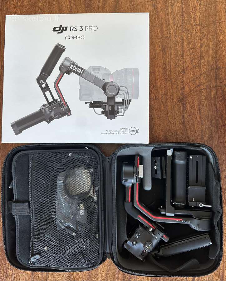 Dji rs3 pro combo - Skelbiu.lt