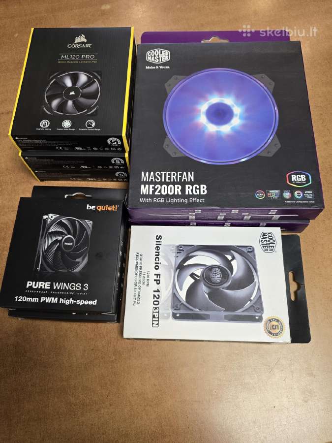 Corsair Ml120 Pro Magnetic Levitation Fan ir kt. - Skelbiu.lt