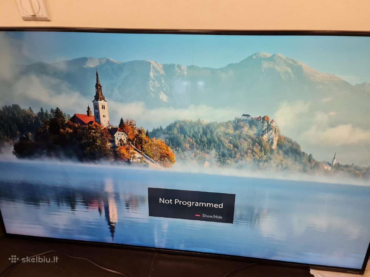 LG nanocell 49sm8200 smart TV - Skelbiu.lt