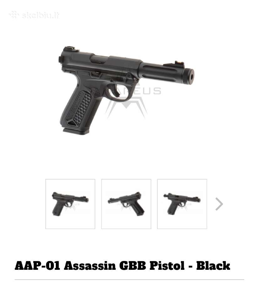 Naujas Aap-01 airsoft - Skelbiu.lt