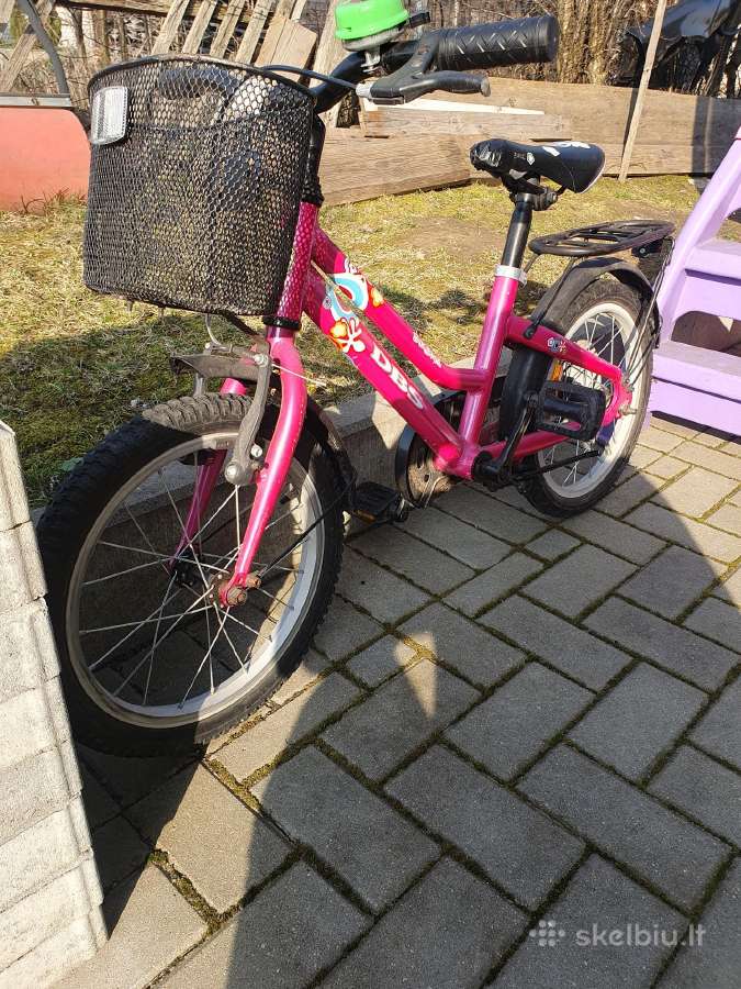 Vaikiskas 16" norvegiskas dbs dviratis mergaitei - Skelbiu.lt