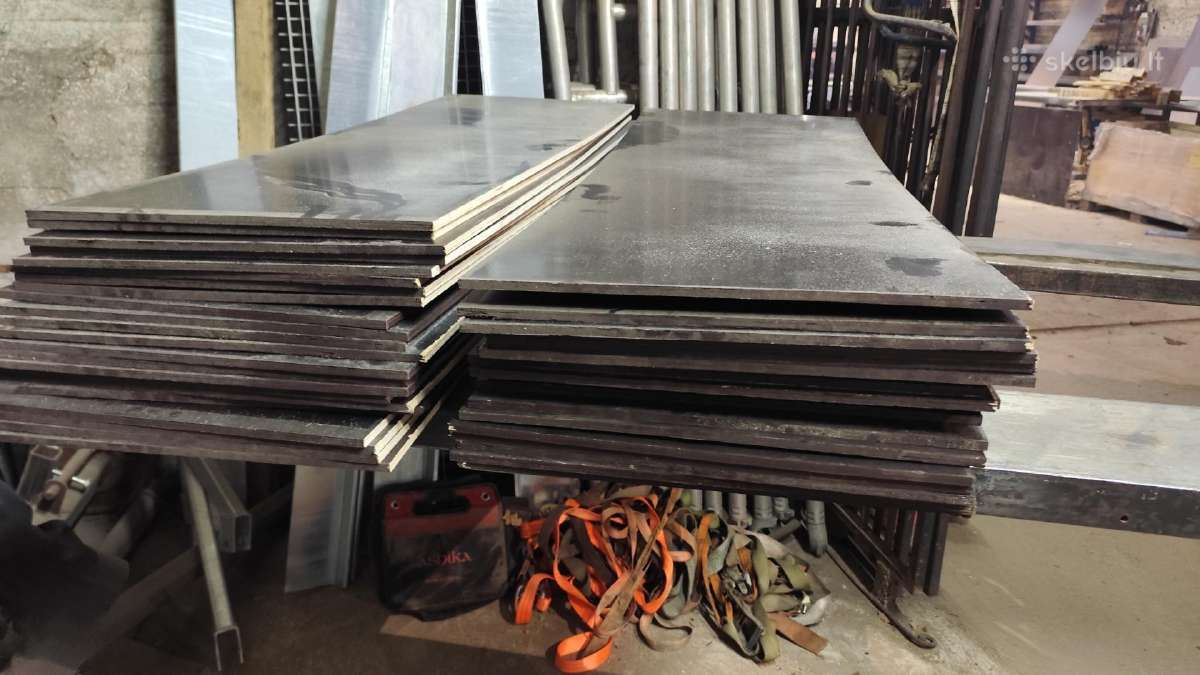Faneros likučiai 1250x450storis 9mm - Skelbiu.lt