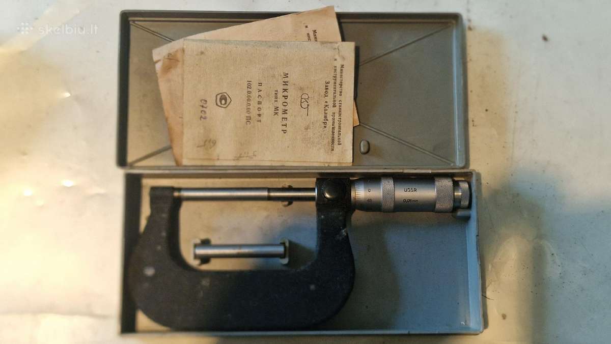 Vidmatis, mikrometras, slankmatis - Skelbiu.lt