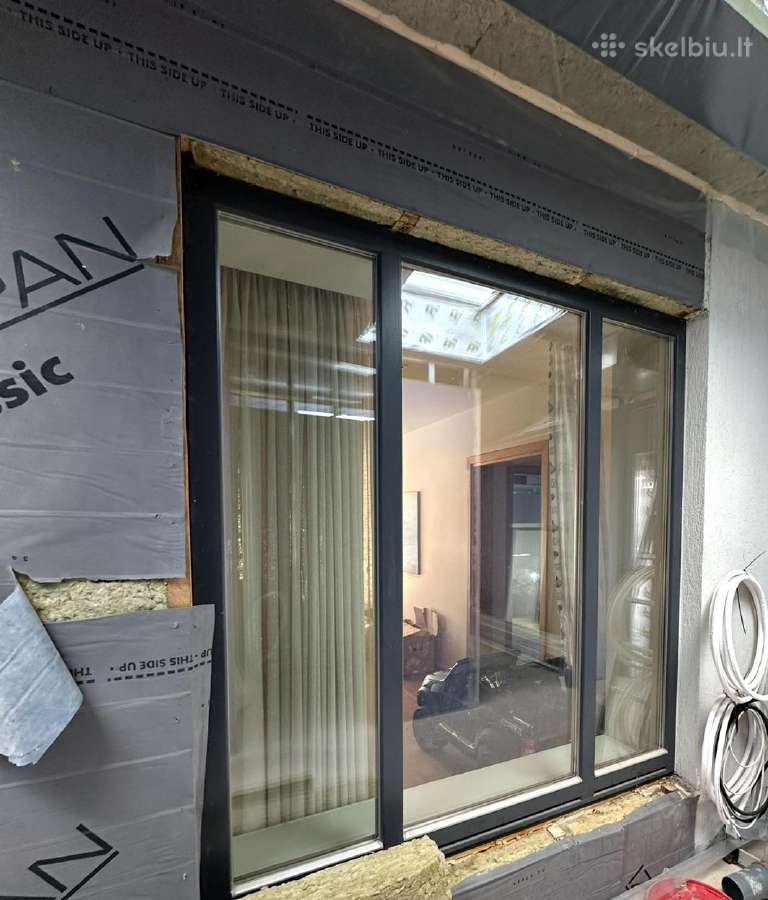 Dideli mediniai Megrame naudoti langai - Skelbiu.lt