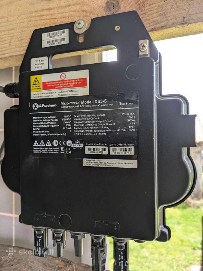 Saulės elektrinė Diy 600w Apsystems - Skelbiu.lt