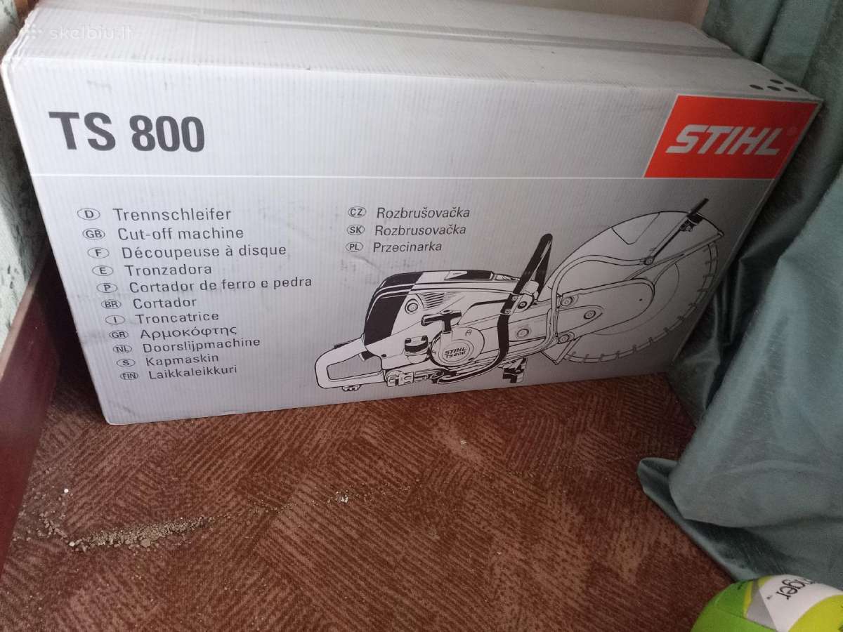 Benzininis Pjaustytuvas Stihl ts800 - Skelbiu.lt