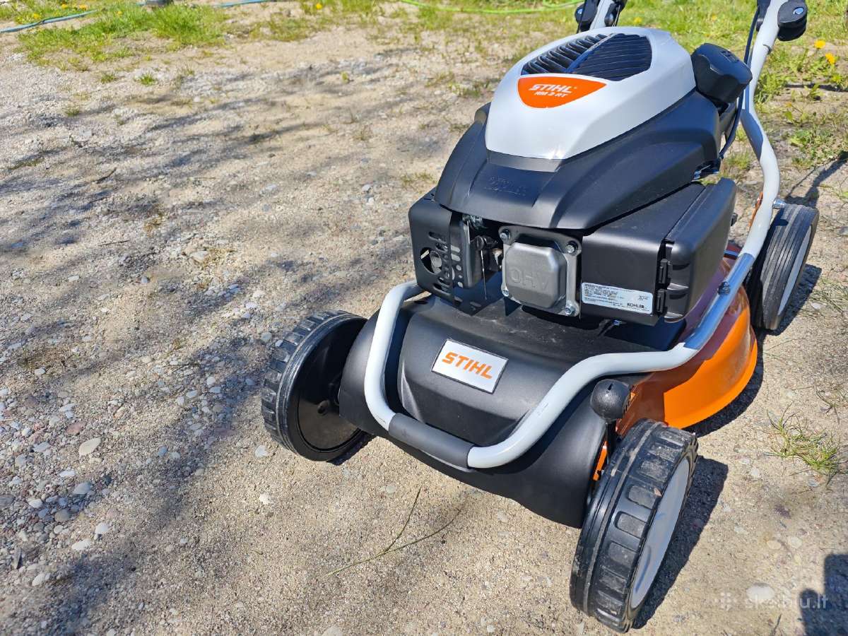 Parduodu naujas žoliapjoves Stihl Rm 2rt ir Rm 2r - Skelbiu.lt