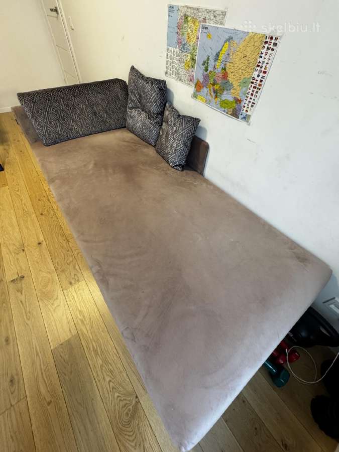 Magrės Mango kušetė/lova su patalynės dėže - Skelbiu.lt