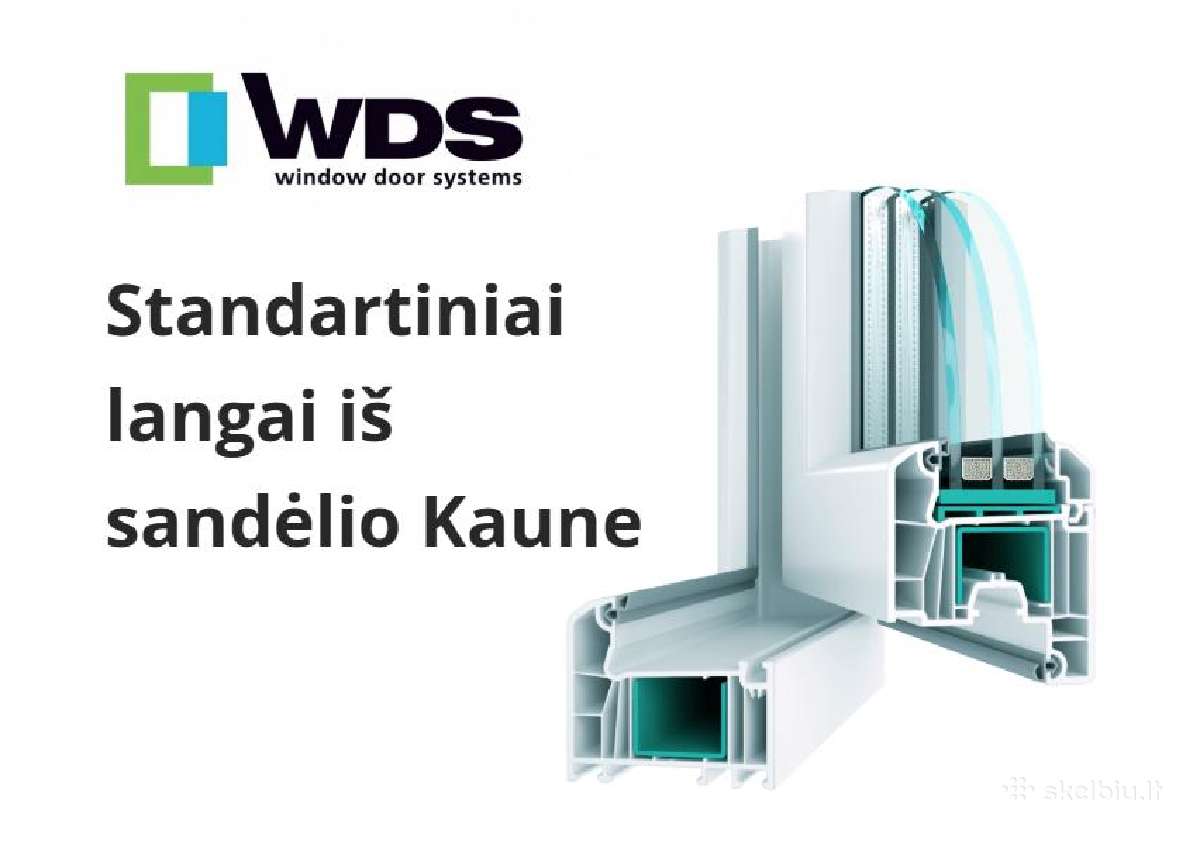 Standartiniai pvc langai iš sandėlio Kaune - Skelbiu.lt