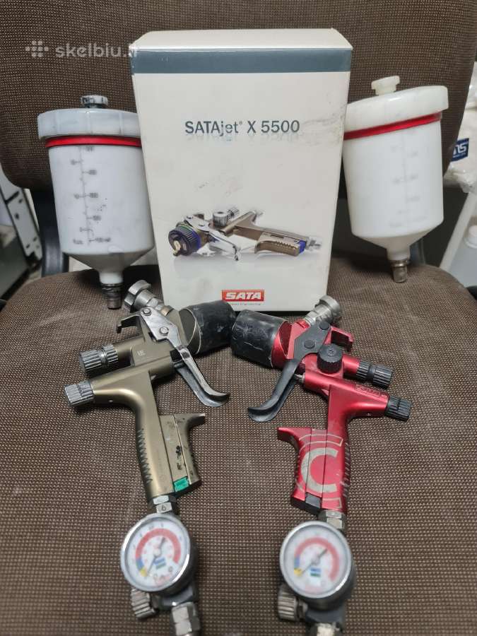 Sata x5500 dažymo / lakavimo pulverizatoriai - Skelbiu.lt