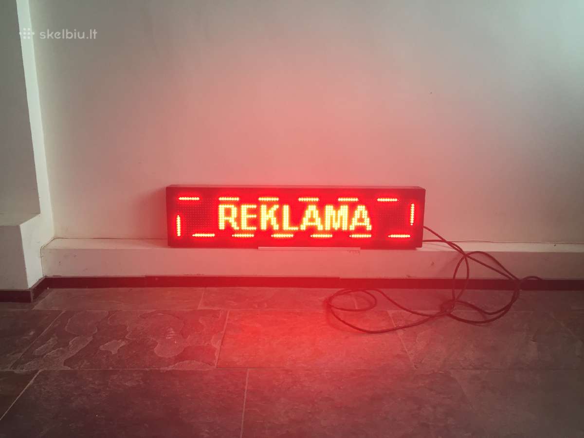 LED reklamines Svieslentes,ju gamyba - Skelbiu.lt