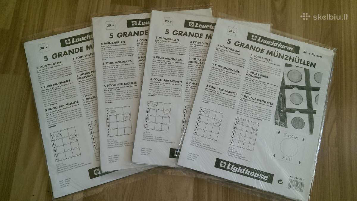 A5, B5 ir A4 formato holderių įmautės - Skelbiu.lt