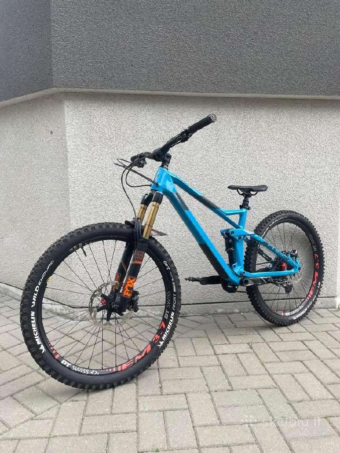 Cube stereo 140 2019m. M 27.5 Karbonas - Skelbiu.lt