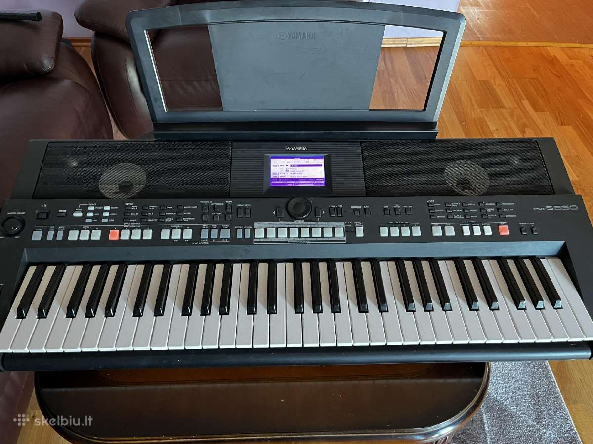 Yamaha Psr-s650 - Skelbiu.lt