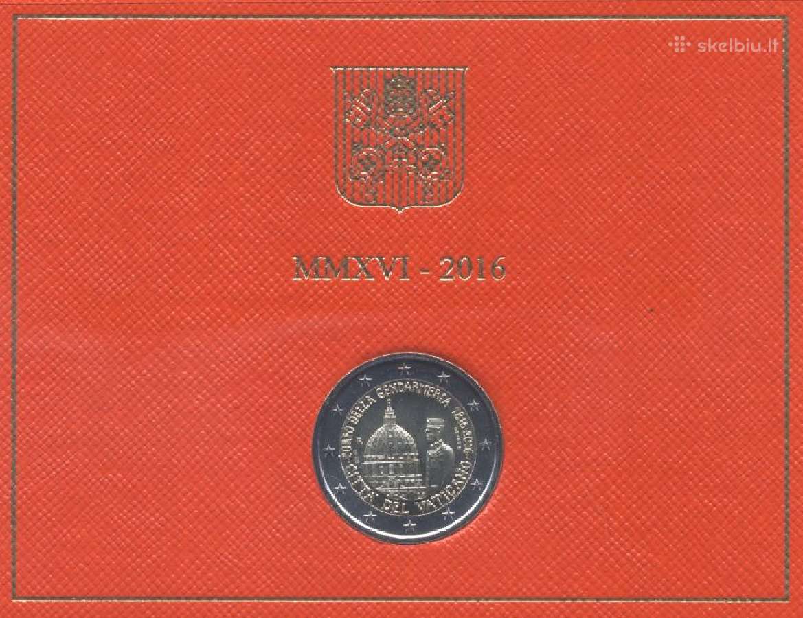 Vatikano progines 2 euru monetos - Skelbiu.lt