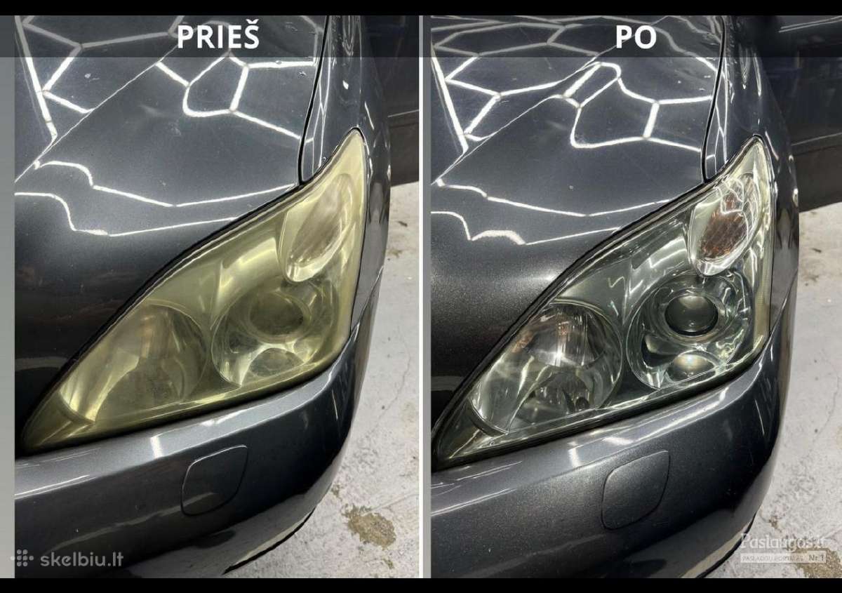 Profesionalus Automobiliu Zibintu Poliravimas | A29480188