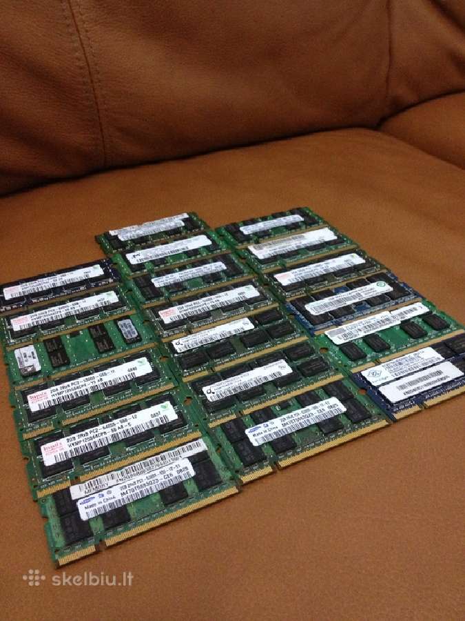 Nesiojamu kompiuteriu atmintis RAM ddr2 ddr3 2gb - Skelbiu.lt