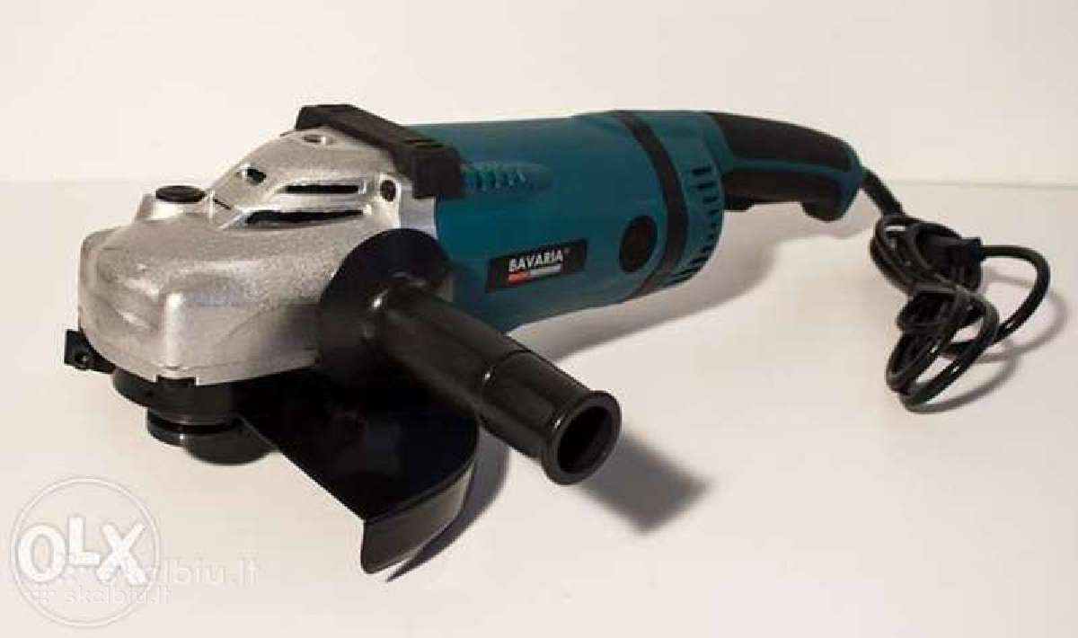 Kampinis šlifuoklis/ bulgarkė Erman Em-ag133 50€ - Skelbiu.lt