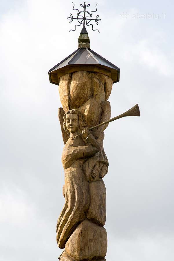 Medžio drožyba, skulptūros, kryžiai,stogastulpiai - Skelbiu.lt