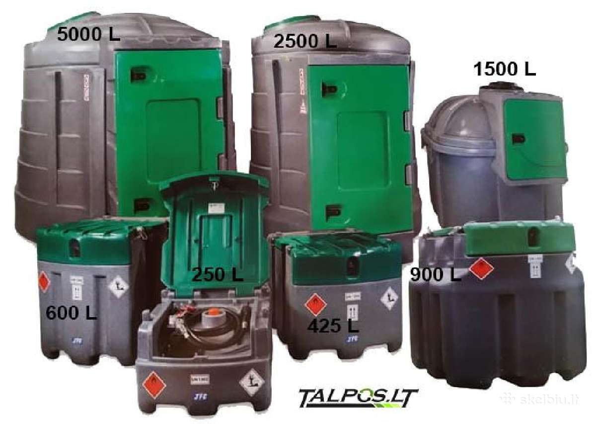 Kuro talpos, trąšų talpyklos, kolonėlė, įranga - Skelbiu.lt