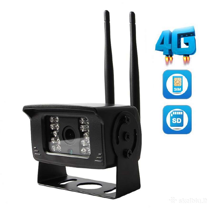 3g / 4G Mini Ip Kamera (su Sim kortelės jungtimi) - Skelbiu.lt