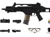 Elektrinis airsoft automatas G36 6mm Bb + priedai - Skelbiu.lt