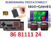 Retro žaidimų konsolė 1800+ žaidimų Dendy, Ziliton - Skelbiu.lt
