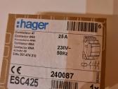 Hager kontaktorius esc425 25a 15eur - Skelbiu.lt
