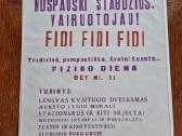 Vu Fidi renginių plakatai Fizikų diena 5 plakatai - Skelbiu.lt