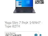 Parduodu Lenovo Slim Prox 12th Gen i7 Touchscreen - Skelbiu.lt