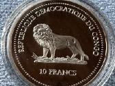 Moneta Congo 2003m. 10 Franks, cu-ni - Skelbiu.lt