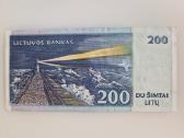 200 litų banknotas, 1997 m - Skelbiu.lt