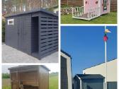 Mediniai sandėliukai šunų voljerai vaikų nameliai - Skelbiu.lt