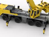 Lego Moc - Liebherr Ltm 1090-4.2 mobilus kranas - Skelbiu.lt