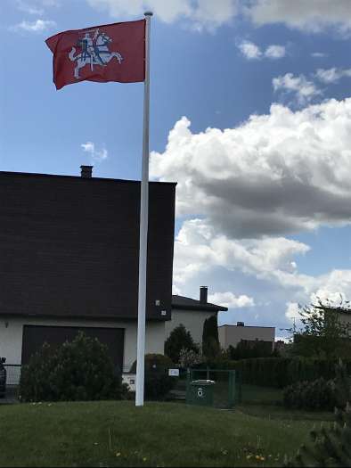 Vėliavos stulpas tik 230€ be PVM, iš pirmų rankų - Skelbiu.lt
