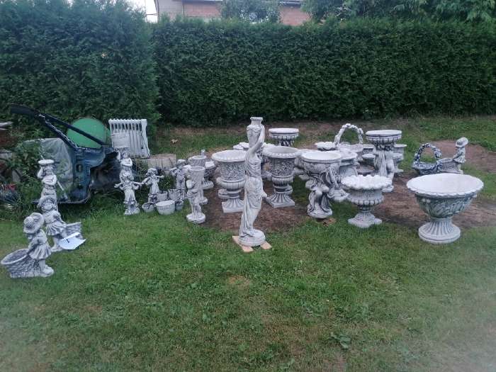 Lauko vazonai,vazos,fontanai,kiemo papuosimai - Skelbiu.lt