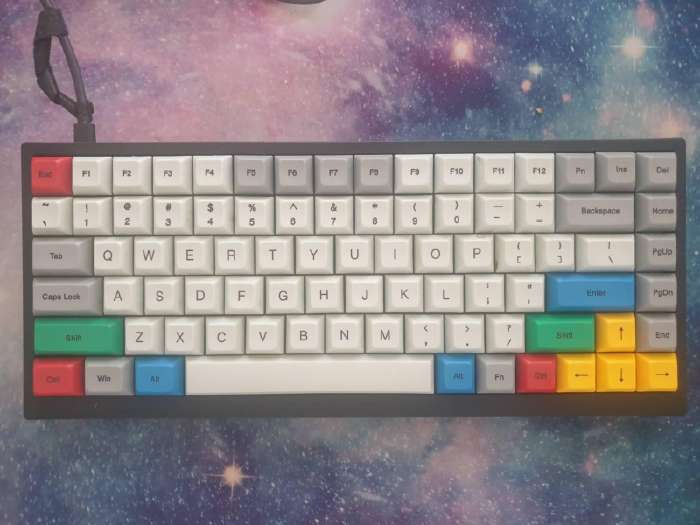 Mechaninė klaviatūra - Vortex Tab75 - Mx Black - Skelbiu.lt