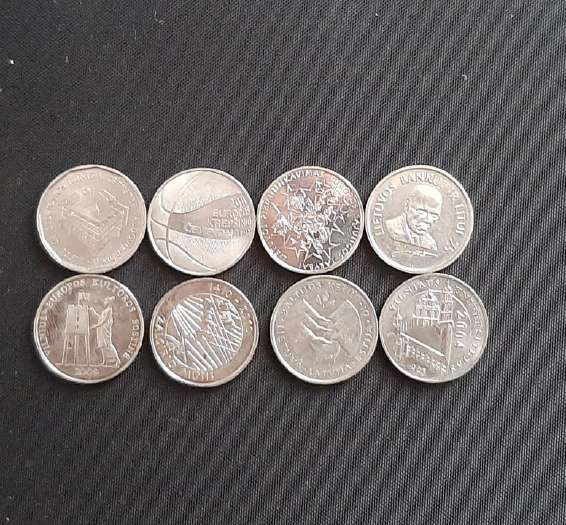 Jubiliejinių 1 lito monetų rinkinys Jurgutis, Univ - Skelbiu.lt