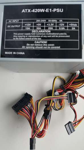 Atx-420w-e1-psu - Skelbiu.lt